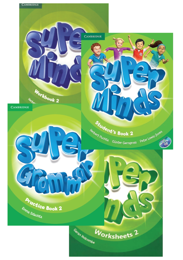 پکیج کامل Super Minds - 2 - فروشگاه آنلاین زبان (Mr. Taba)