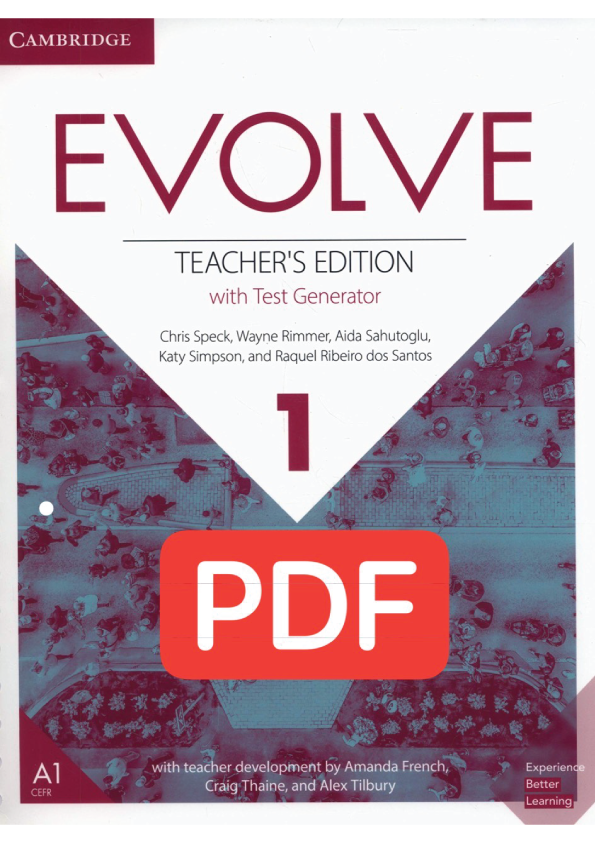 دانلود PDF کتاب معلم Evolve 1