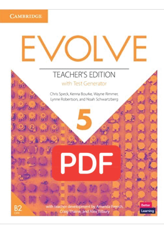 دانلود PDF کتاب معلم Evolve 5